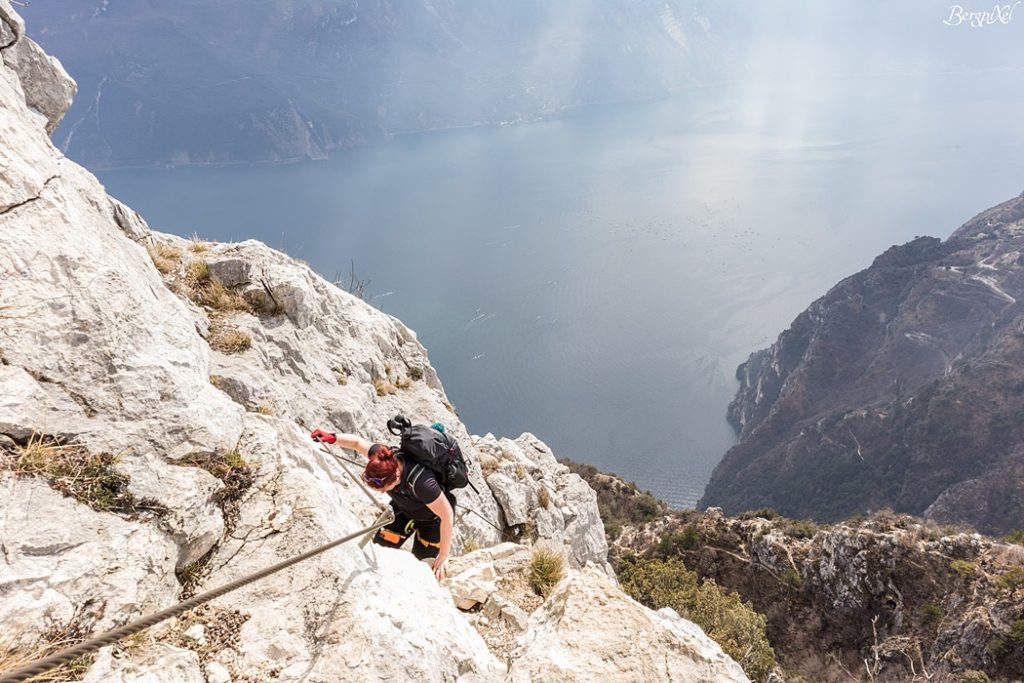 Bergpixel Von Molina auf den Cima Capi und den Cima Rocco (via Ferrata)